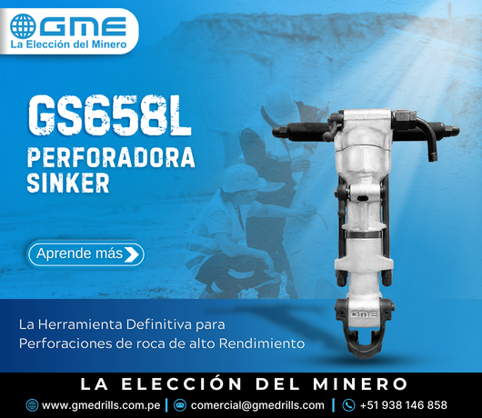 GS658L Sinker Drill: La Herramienta Definitiva para la Perforación de Rocas de Alto Rendimiento ...