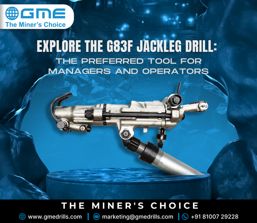 G83F Jackleg Drill: Reliable, Efficient & Low Maintenance